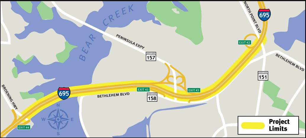 I-695 Sparrows Point Project - Home | MDTA